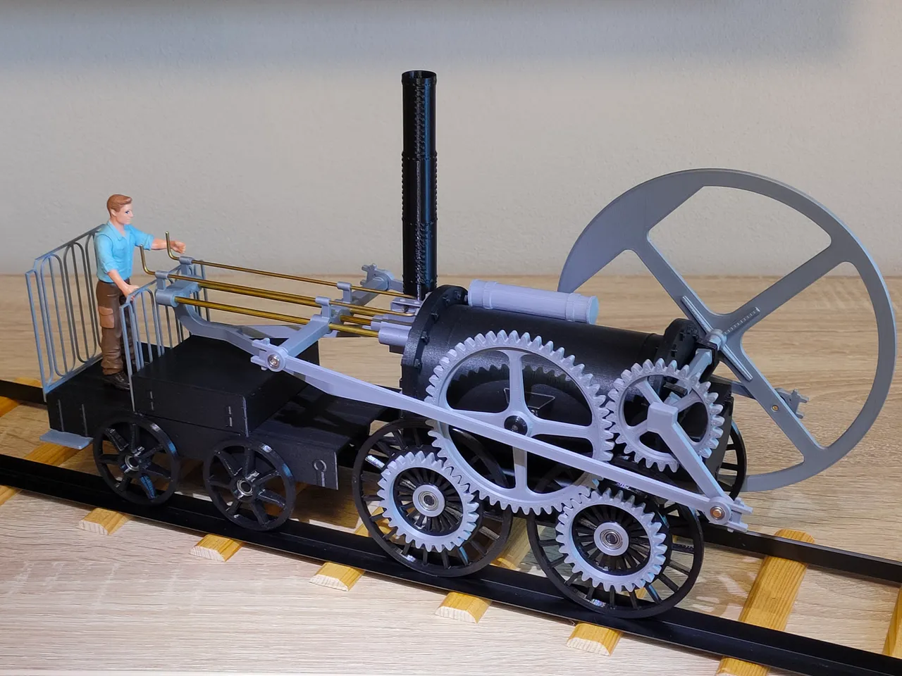 The first steam locomotive by Thorin Oakenshield | Download free STL ...