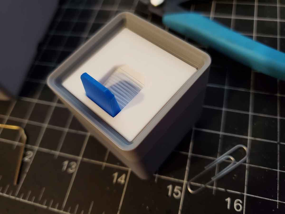 Gridfinity 1xY Multi Compartment Lidded Bins with Tabs Version 2.0 by ...