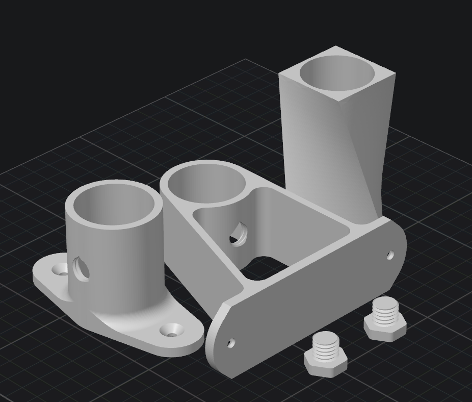 Curtain Rod Support - Parametric file included - 2 options by ...