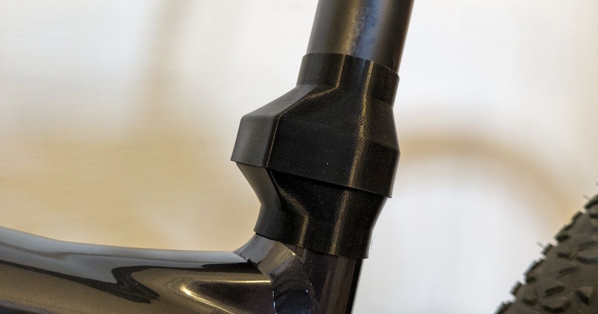 Bike Seatpost Clamp Cover by Grazhevskiy | Download free STL model ...