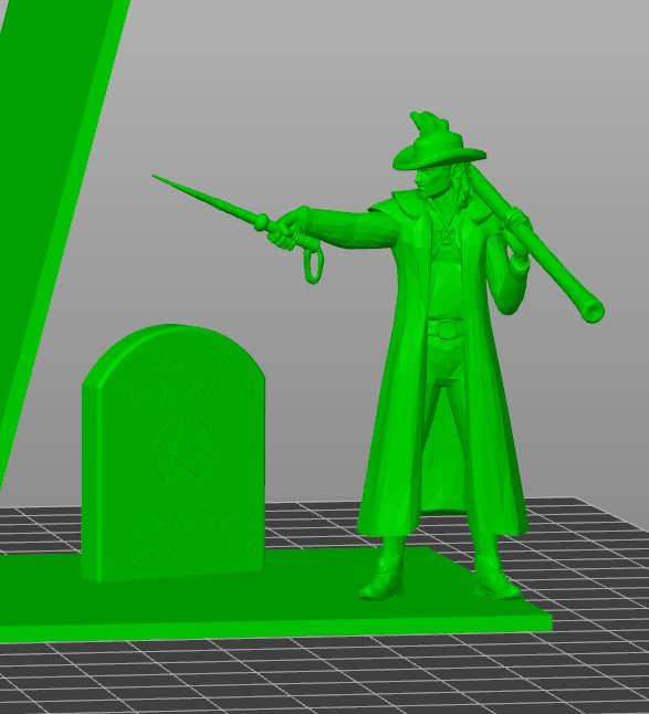 Harry Dresden bookend by JoKa | Download free STL model | Printables.com