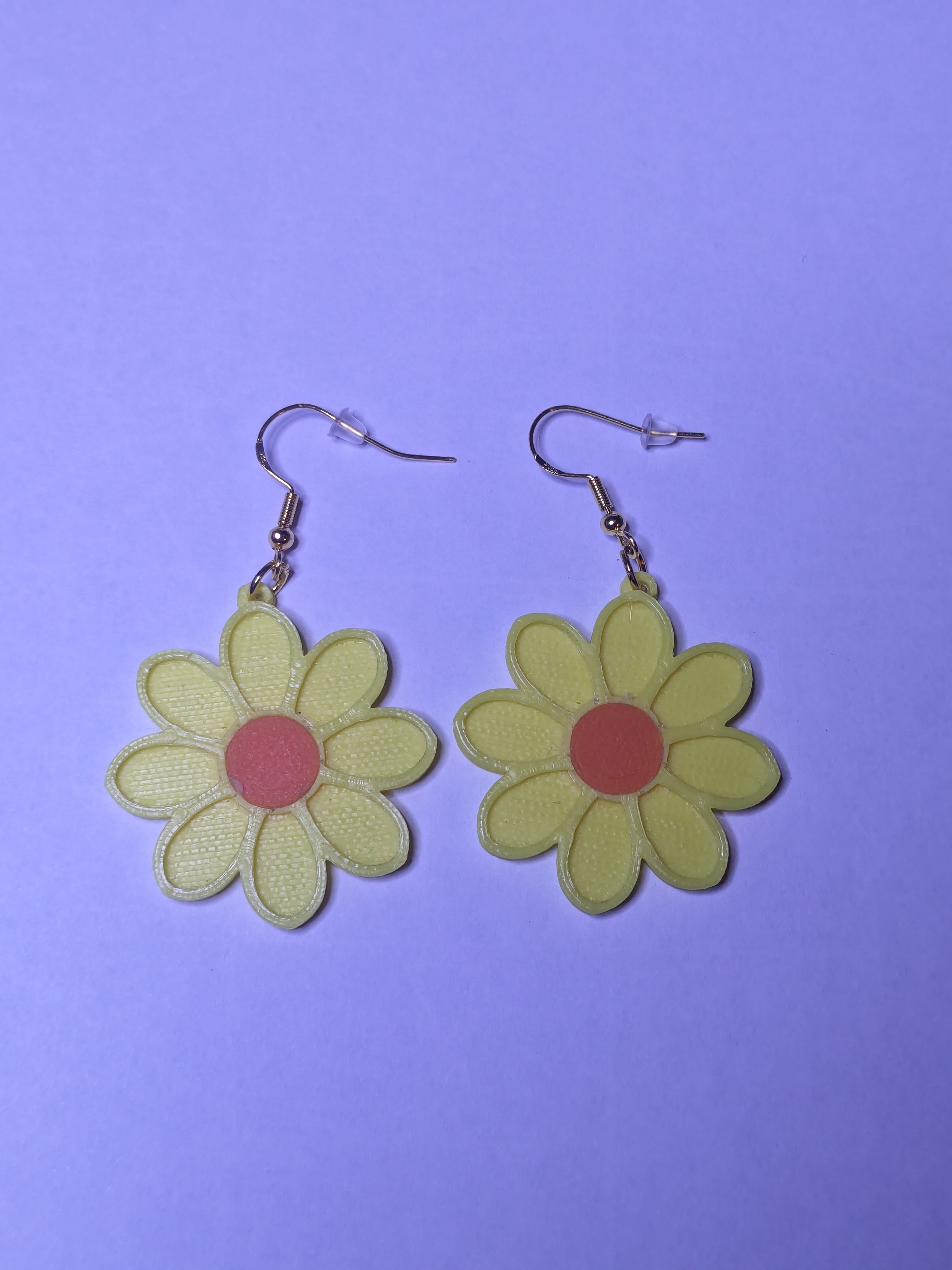 Daisy Earring Fixed by 3DPrints4me | Download free STL model ...