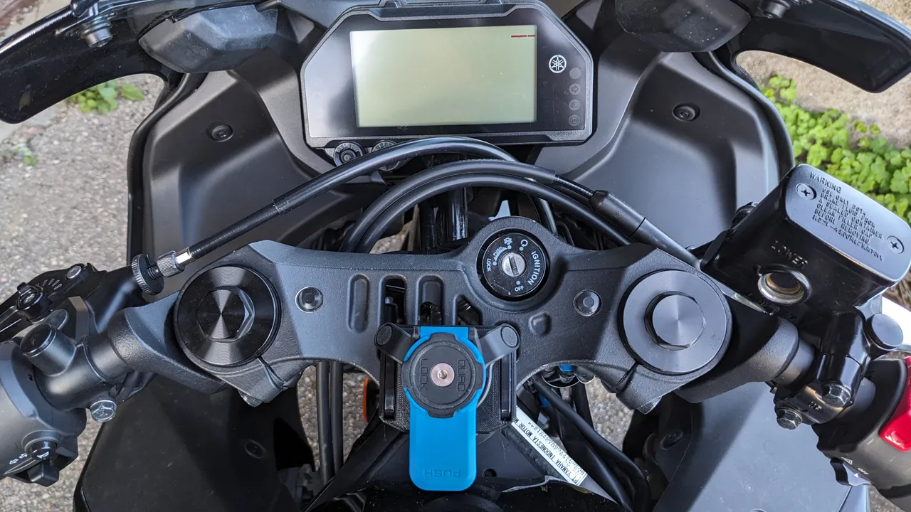 Yamaha R3 Quadlock Mount by Matec | Download free STL model ...