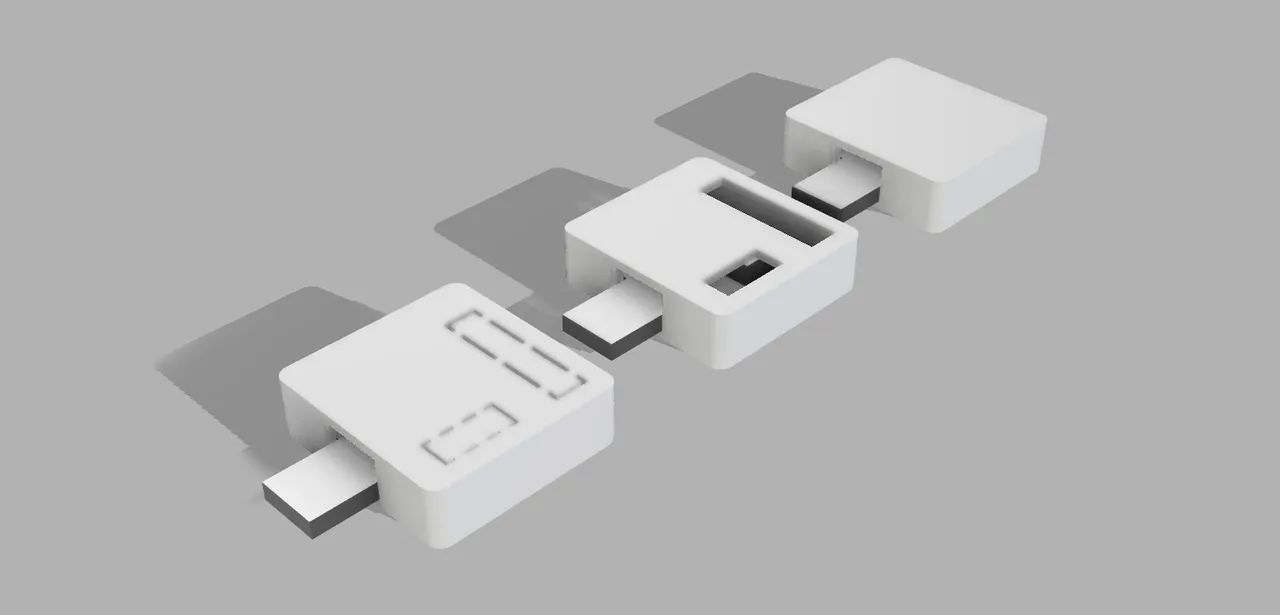 DigiSpark ATTiny85 Case Eclosure by motivecodex | Download free STL ...