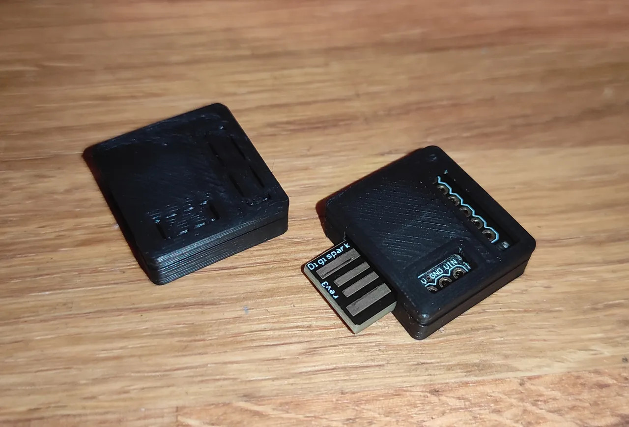 DigiSpark ATTiny85 Case Eclosure by motivecodex | Download free STL ...