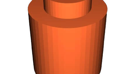 Round LEGO Brick (Real LEGO) by dokxtr | Download free STL model ...