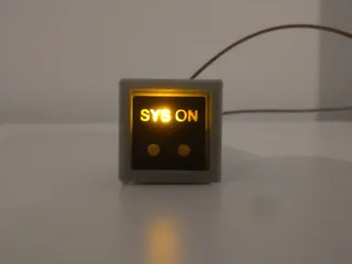 Airbus (A320) labels for switch by Fasa | Download free STL model ...