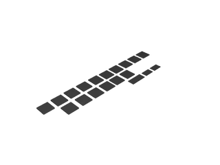 Airbus (A320) labels for switch by Fasa | Download free STL model ...