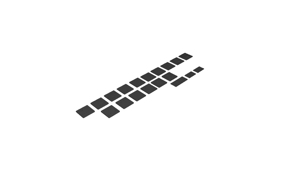 Airbus (A320) labels for switch by Fasa | Download free STL model ...