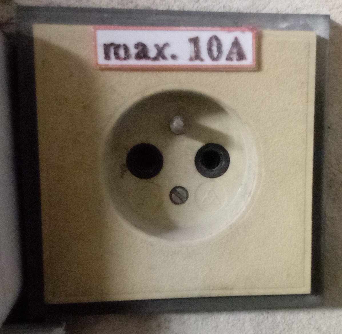 Max. 10A - label for electrical socket by Jiří Šilhavík | Download free ...