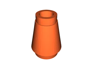 Cone LEGO Brick (Real LEGO) by dokxtr | Download free STL model ...