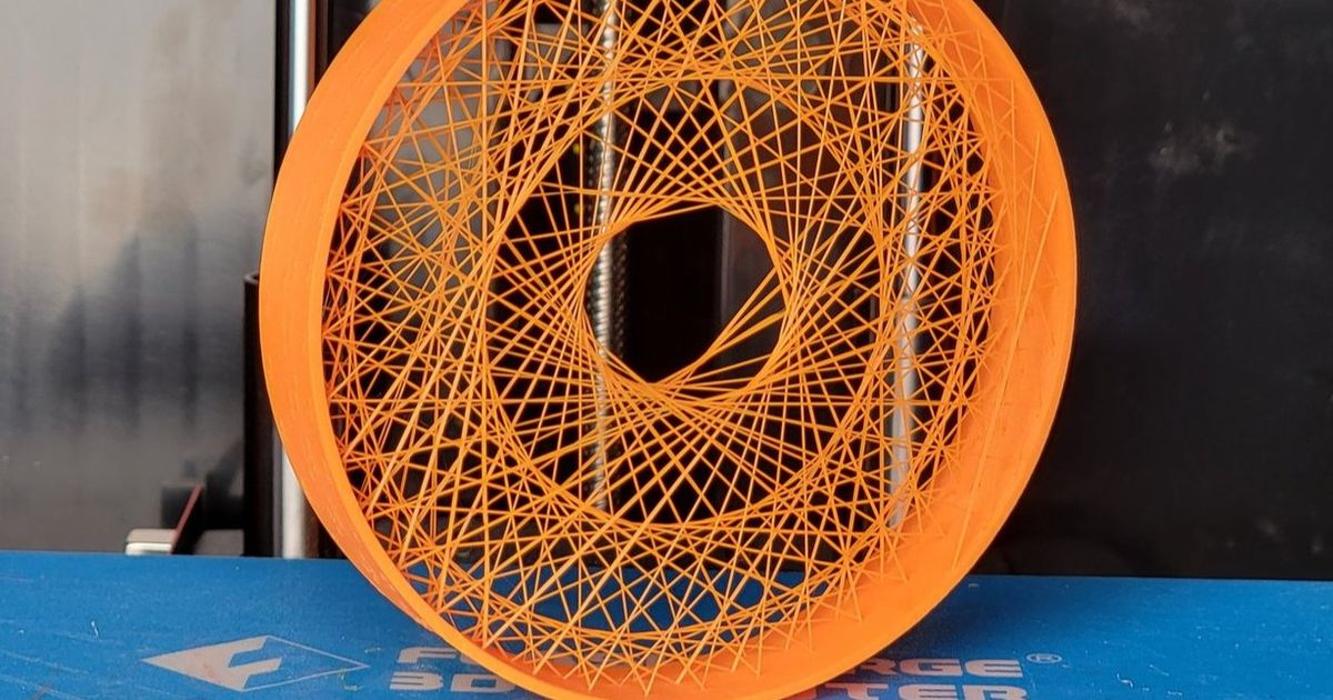 Bullseye String Art by m_IDEX | Download free STL model | Printables.com