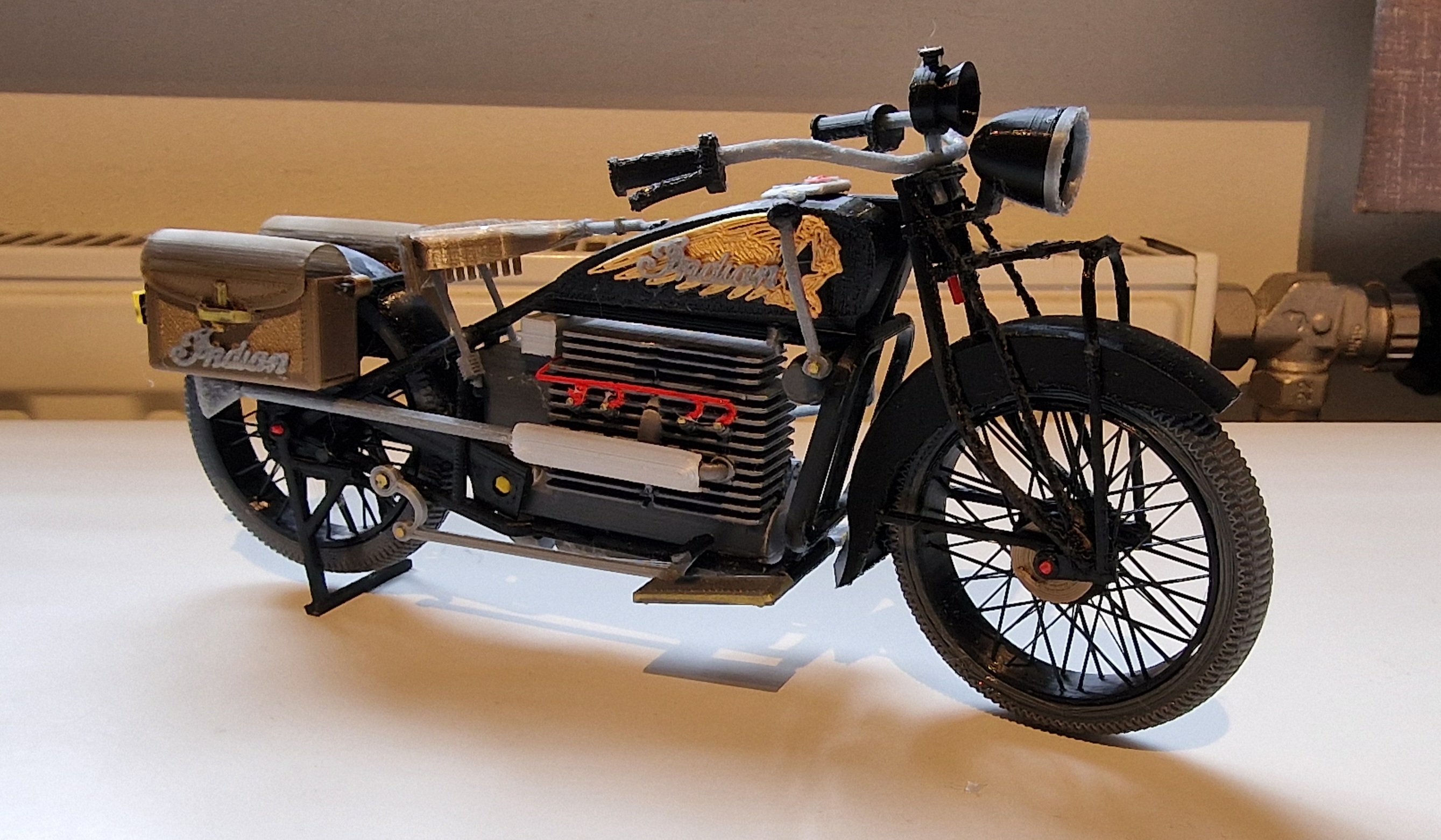 Indian Four nr 439 year 1939 Designer Ed van der Heijden. by Ed van der ...