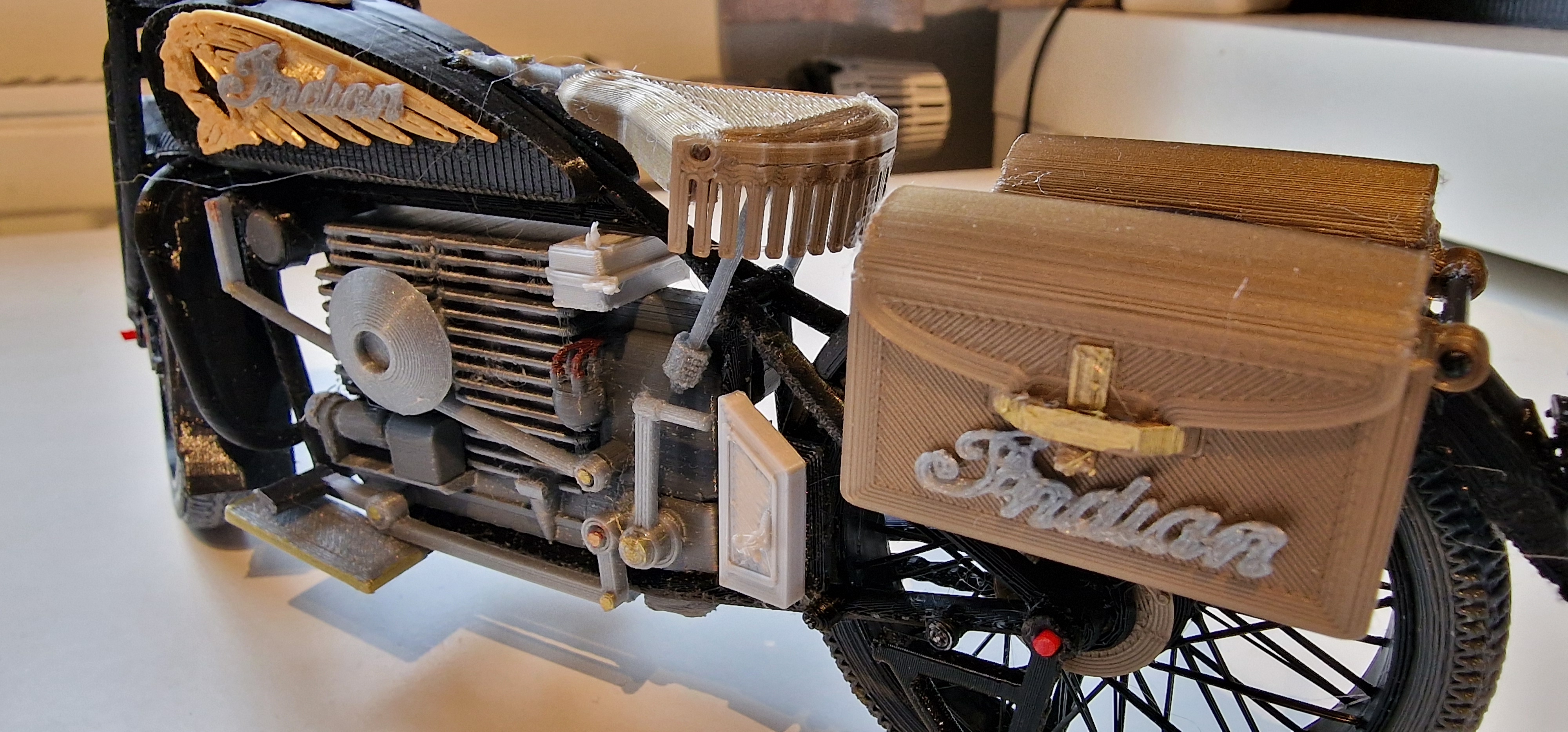 Indian Four nr 439 year 1939 Designer Ed van der Heijden. by Ed van der ...