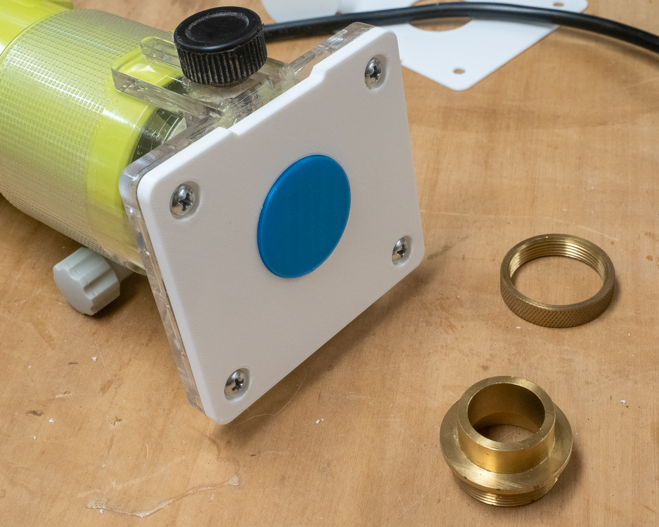 Ryobi Guide Bushing Base Plate RTR400trim routers. von Peter H ...