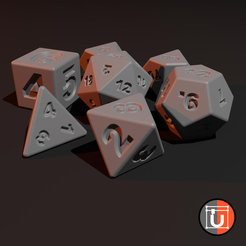 Dice Generator by Udo's 3D World | Download free STL model | Printables.com