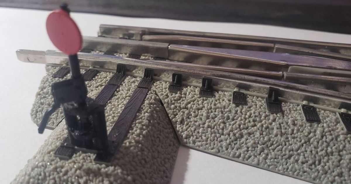 Replacement FasTrack Switch Stand (and optionally Lever) by Mark ...