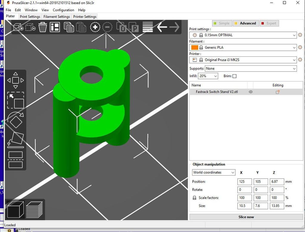 Replacement FasTrack Switch Stand (and optionally Lever) by Mark ...