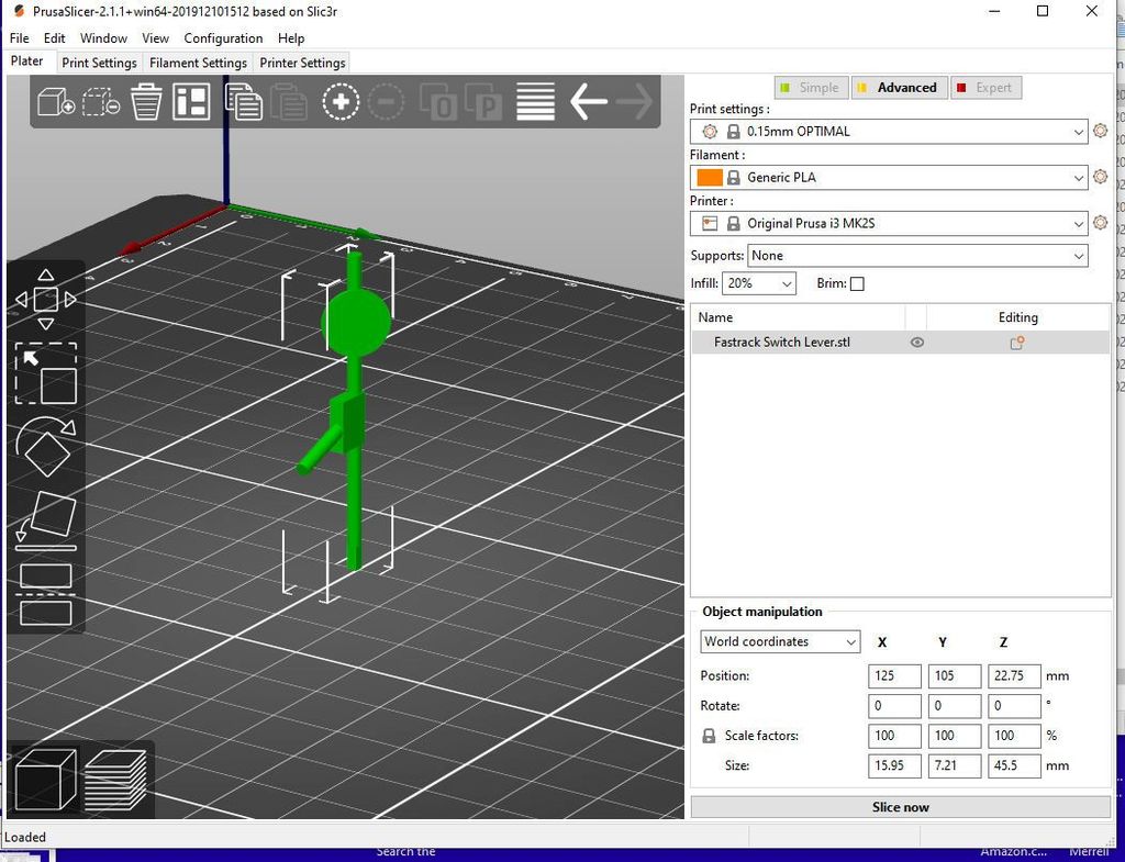 Replacement FasTrack Switch Stand (and optionally Lever) by Mark ...