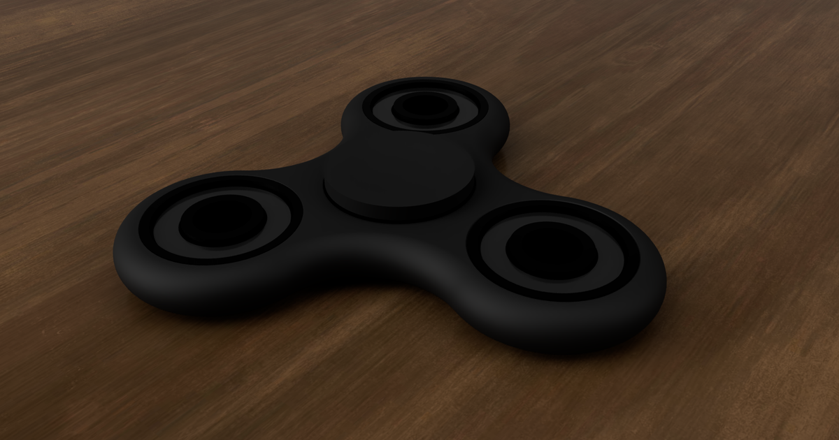 Over engineered model of a Fidget Spinner by Dragonwizord92 | Download ...