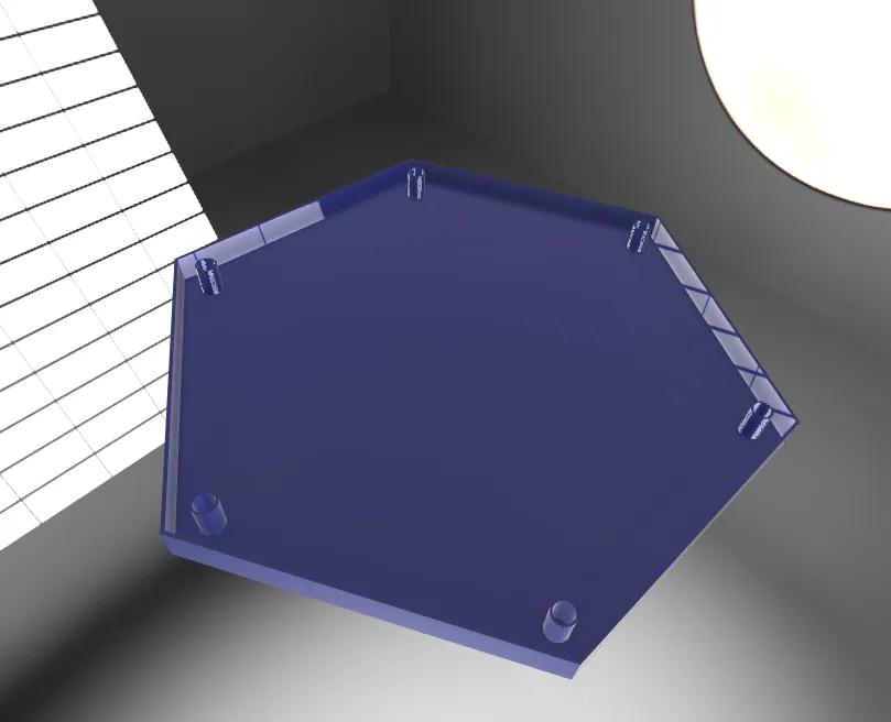 hexagon wall by Asteriom | Download free STL model | Printables.com