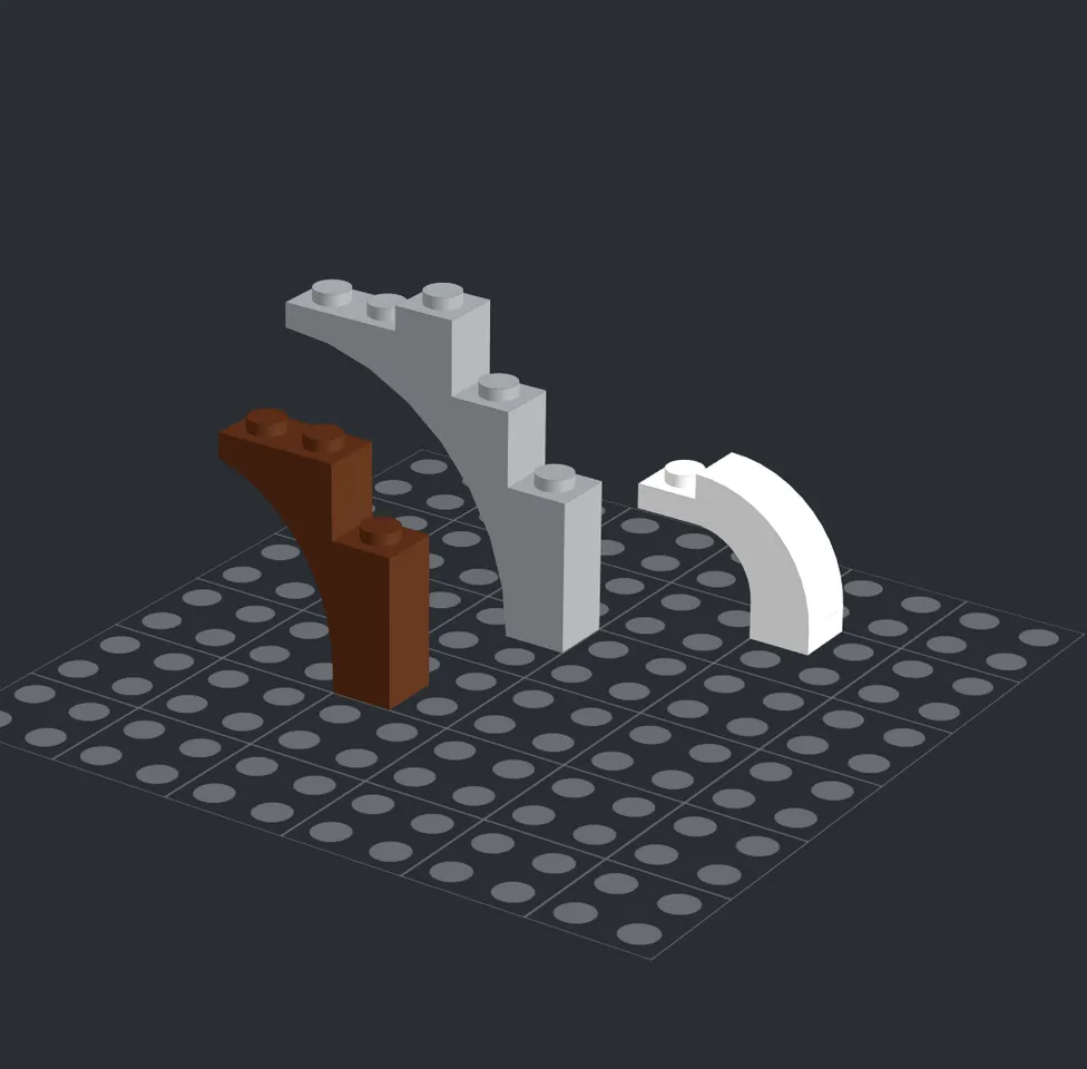Arch LEGO Brick (Real LEGO) by dokxtr | Download free STL model ...