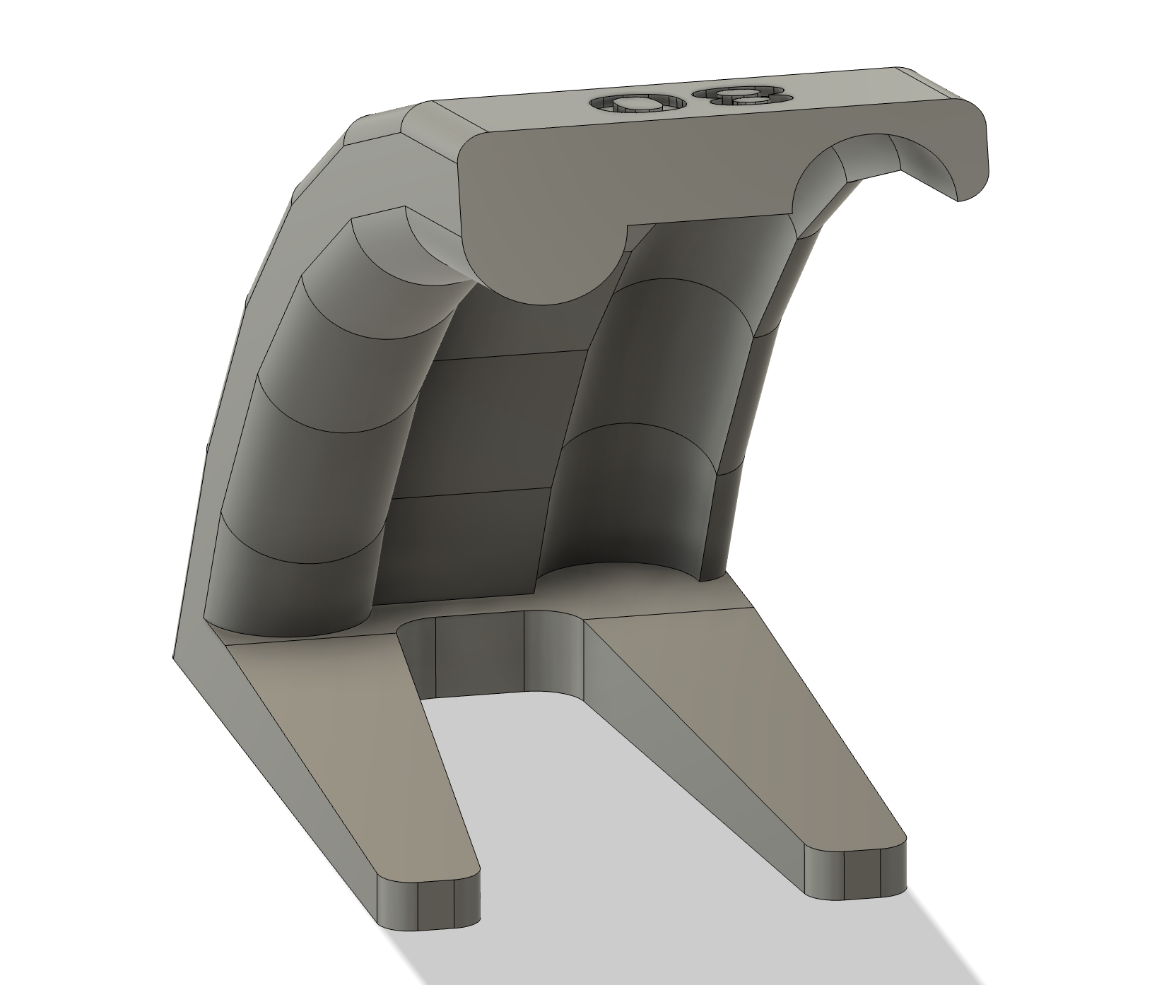 Overhang with Curves Test by DexTech | Download free STL model ...