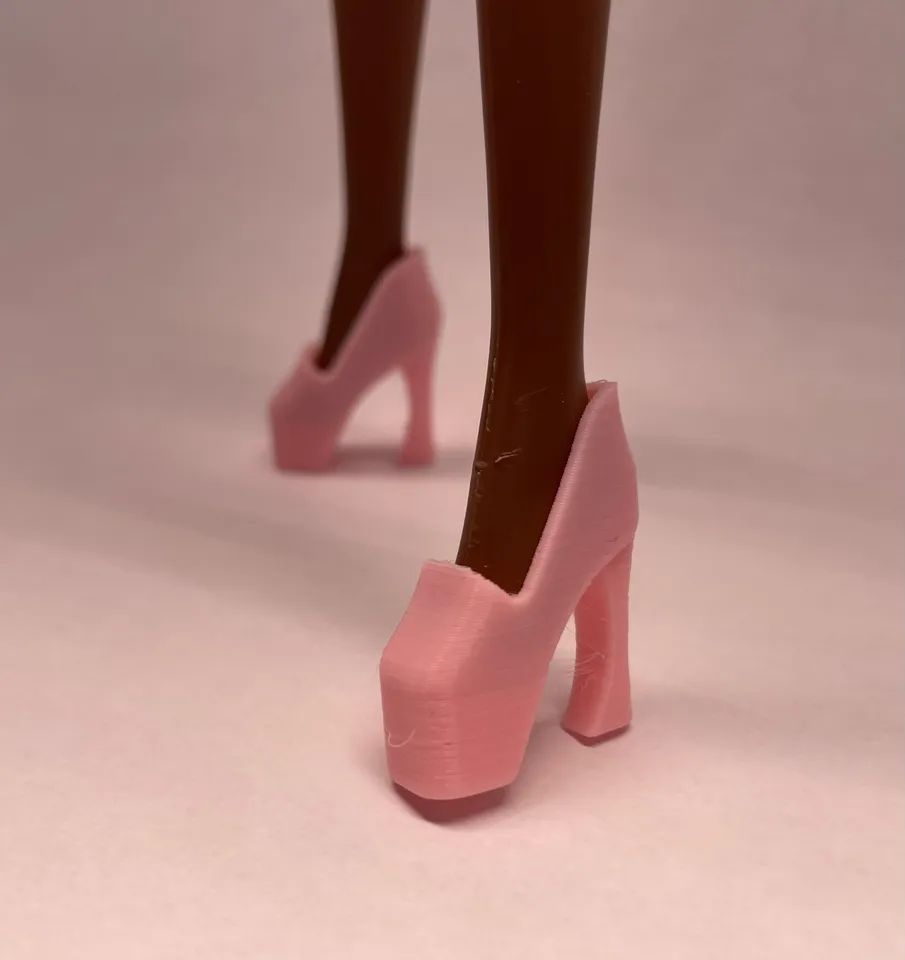 New Barbie Doll Shoes 3 by Heber | Download free STL model | Printables.com
