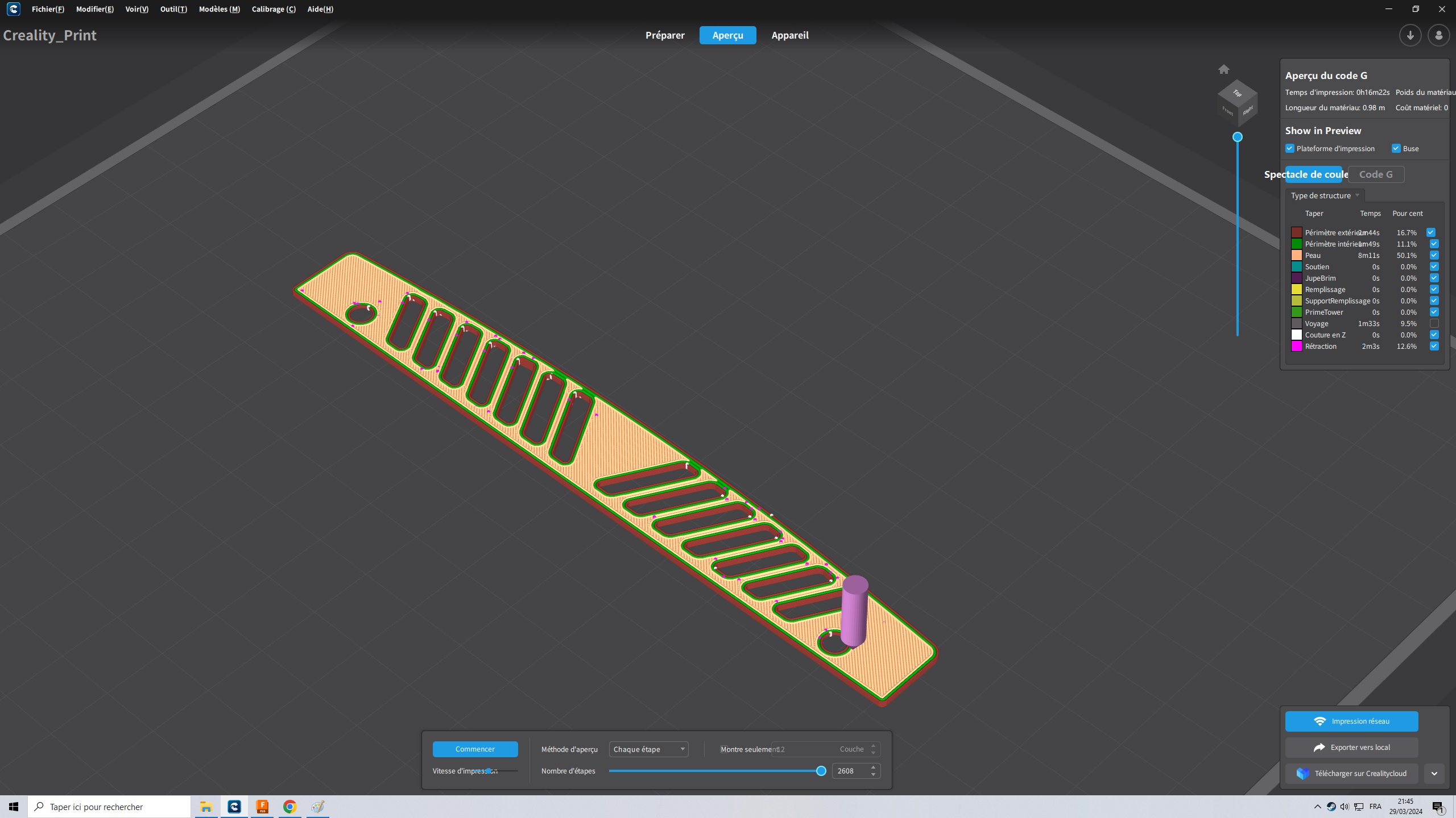 plaque avant ender KE by NOX | Download free STL model | Printables.com