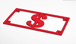 money holder keychain by Mattia Bertolo | Download free STL model ...