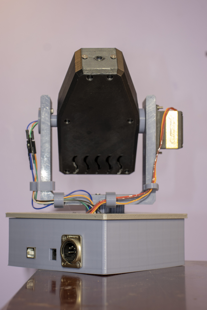 Mover3D: The 3D Printed, DMX Controlled, Desktop Moving Light by ...