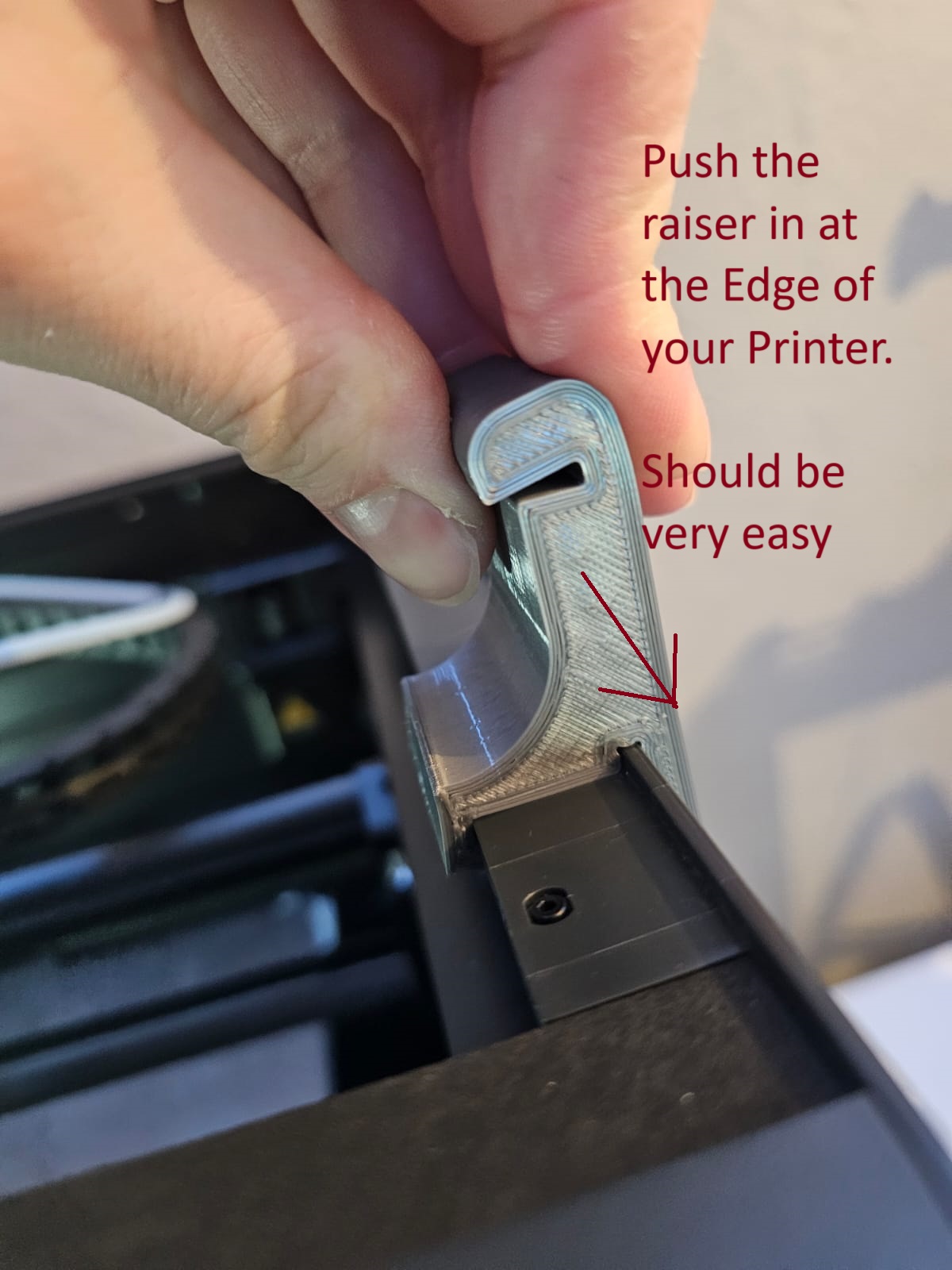P1S Glass Top Riser by Tim Petersen | Download free STL model ...