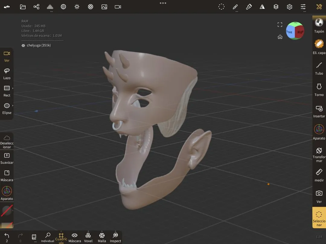 sarokichi mask by CarlosRmz17 | Download free STL model | Printables.com