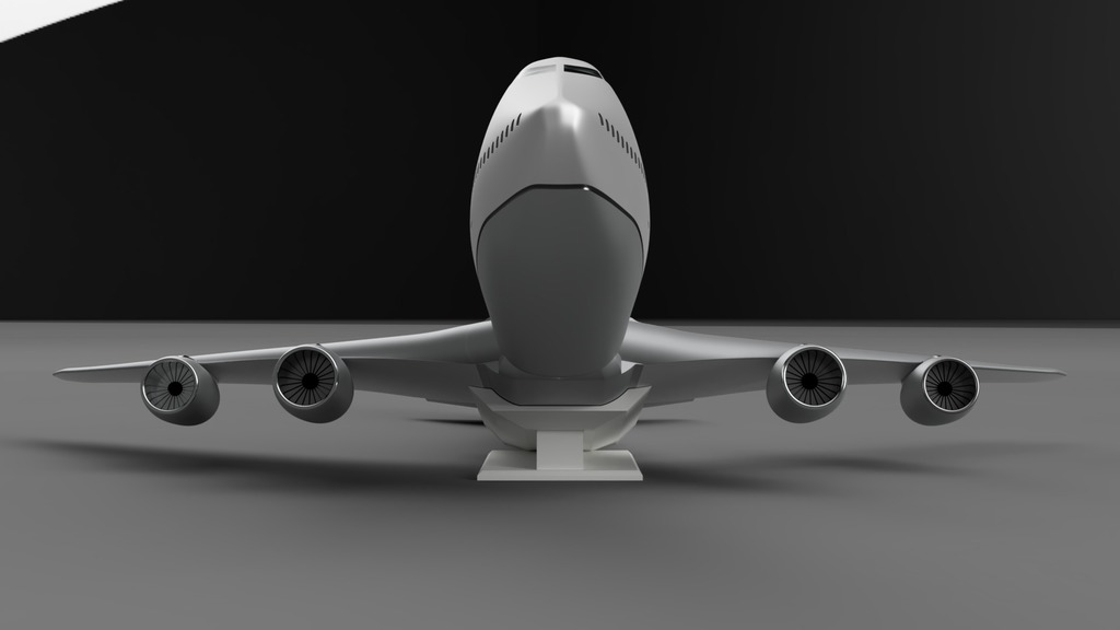 Boeing 747-8i by SimulatedPinecone | Download free STL model ...
