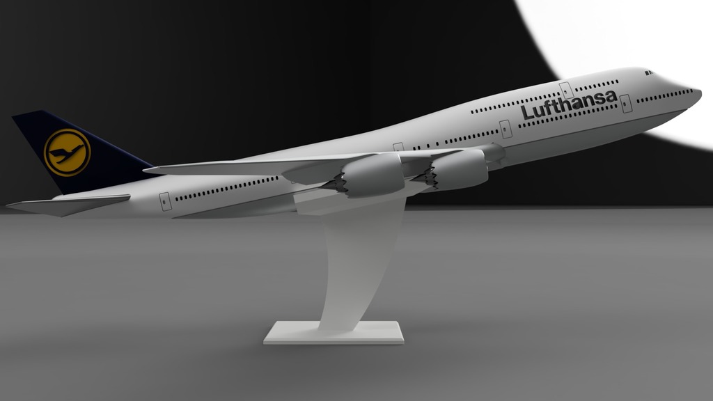 Boeing 747-8i by SimulatedPinecone | Download free STL model ...