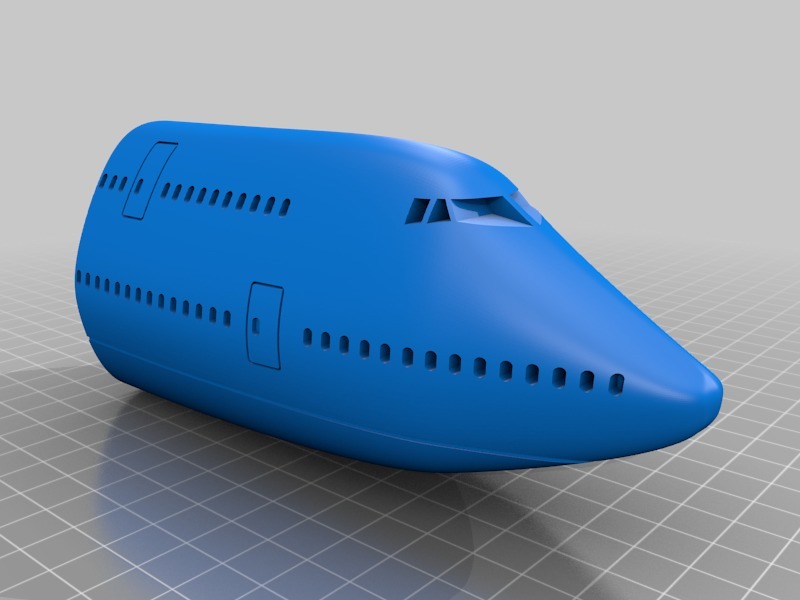 Boeing 747-8i by SimulatedPinecone | Download free STL model ...