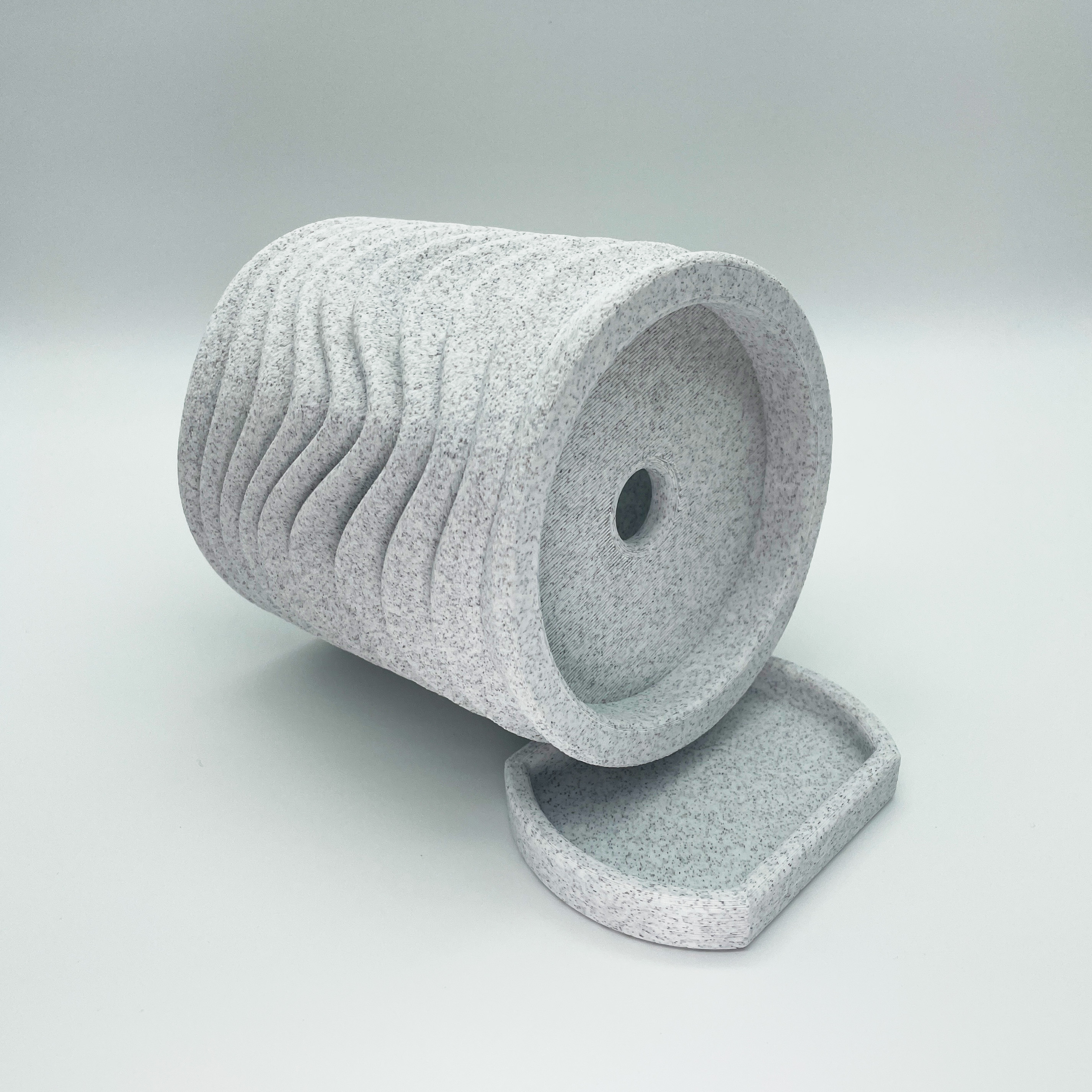 Wavy Plant Pot by 3DPrintPantry | Download free STL model | Printables.com