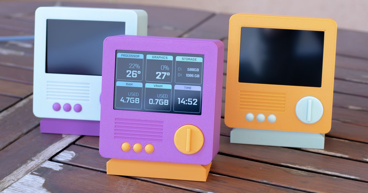 Sensor Panel Display Computer Informations by Kratos | Download free ...