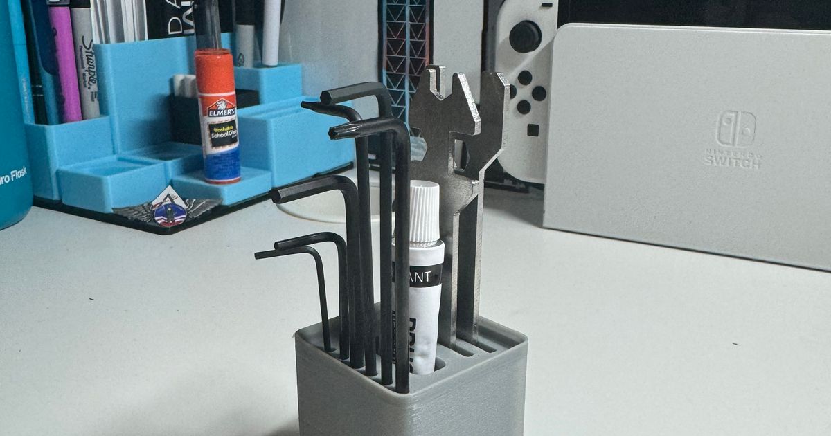 Gridfinity MK4 Tool Holder by Gray Muller | Download free STL model ...