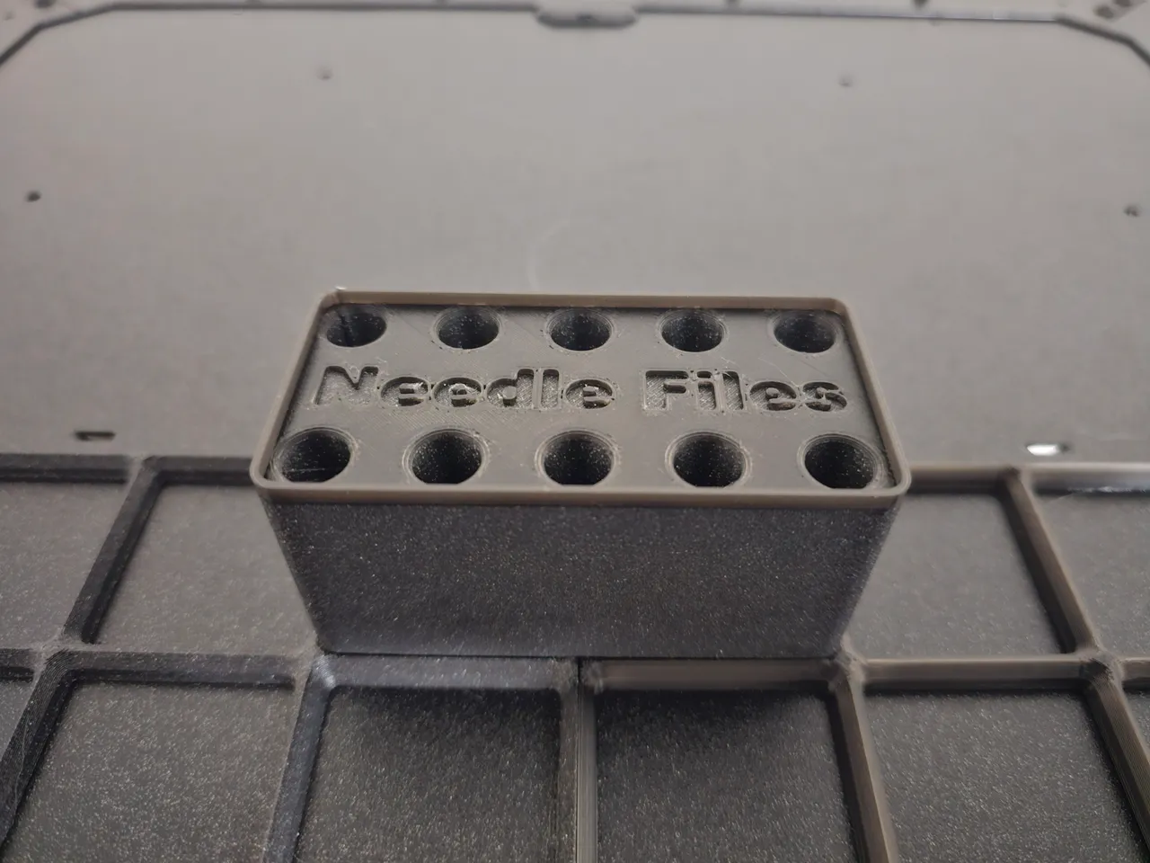 Gridfinity Needle File storage 2x1 by Cryptghast2012 | Download free ...