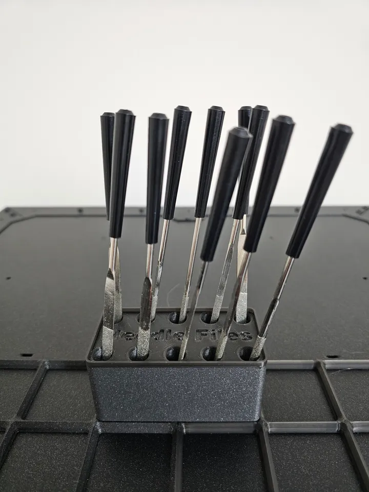 Gridfinity Needle File storage 2x1 by Cryptghast2012 | Download free ...