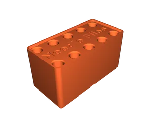 Gridfinity Needle File storage 2x1 by Cryptghast2012 | Download free ...