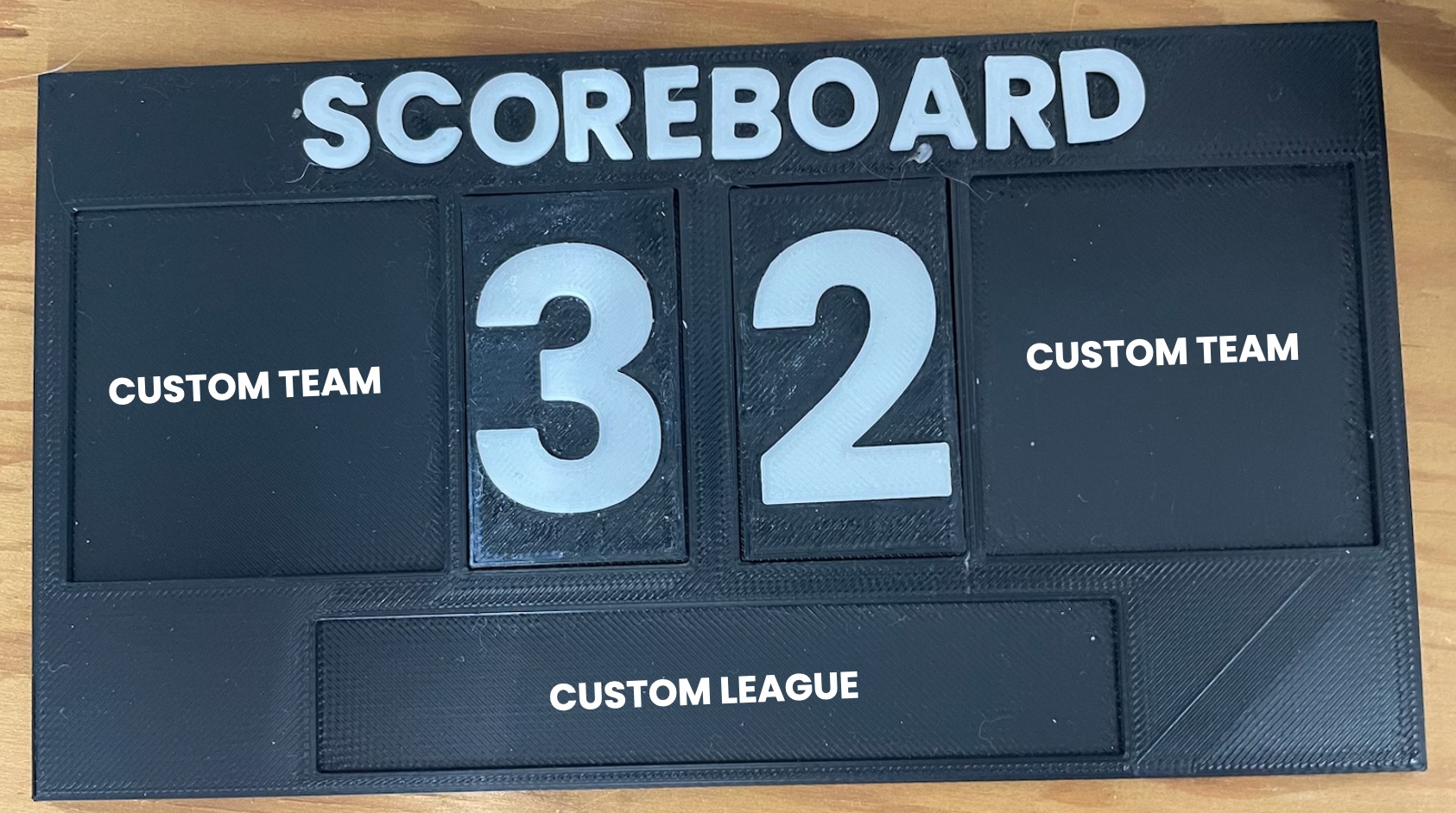 Custom Large Multi-Use Scoreboard by Moose | Download free STL model ...