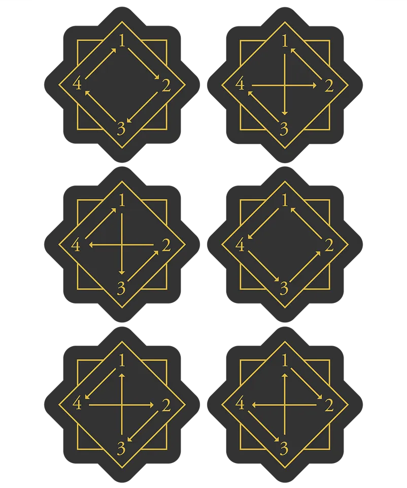 Rivals Designation Tokens by Nicolas Villatte | Download free STL model ...