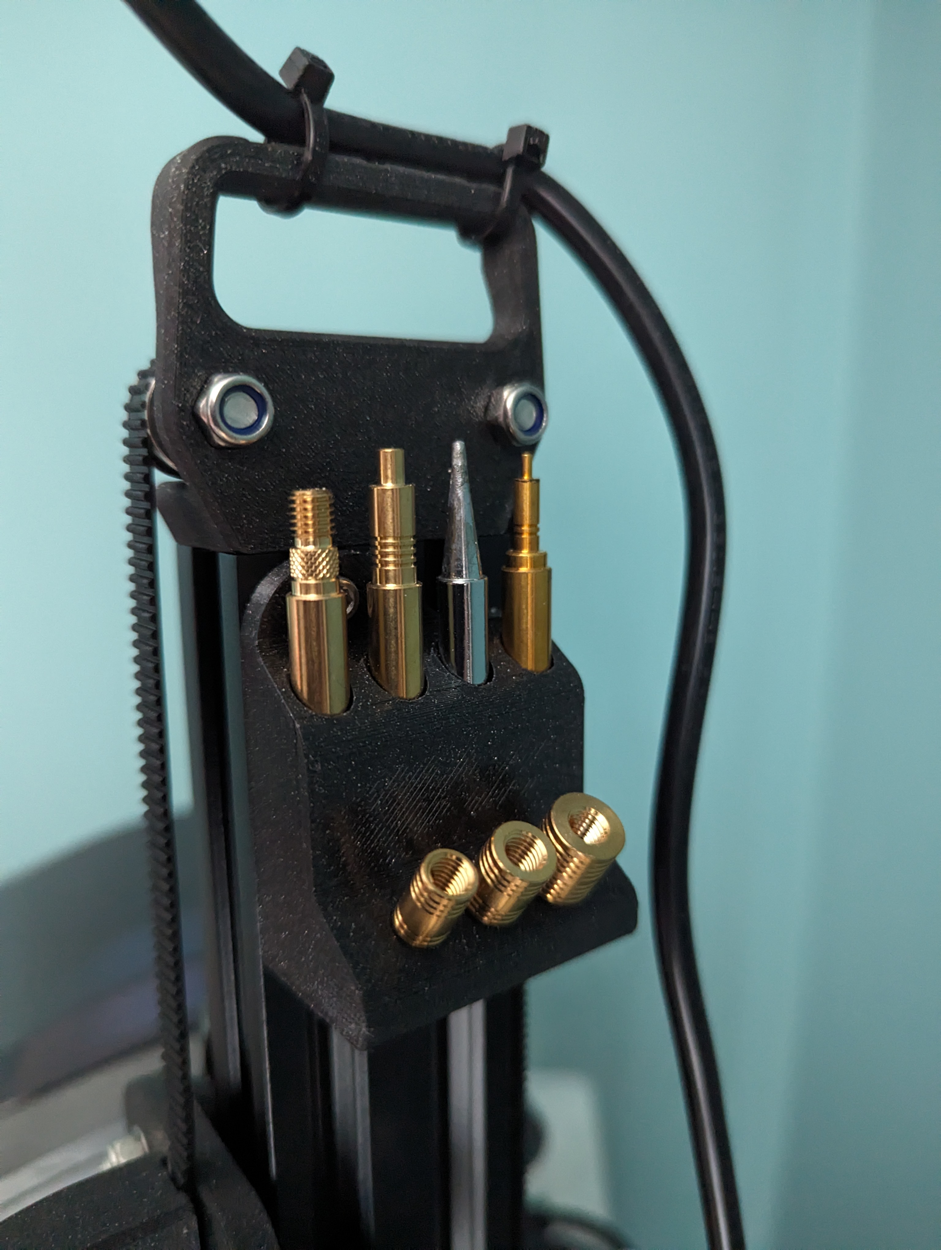 Bit Holder for Vector 3D VLMP Heat Set Insert Kit by Chris White | Download free STL model ...