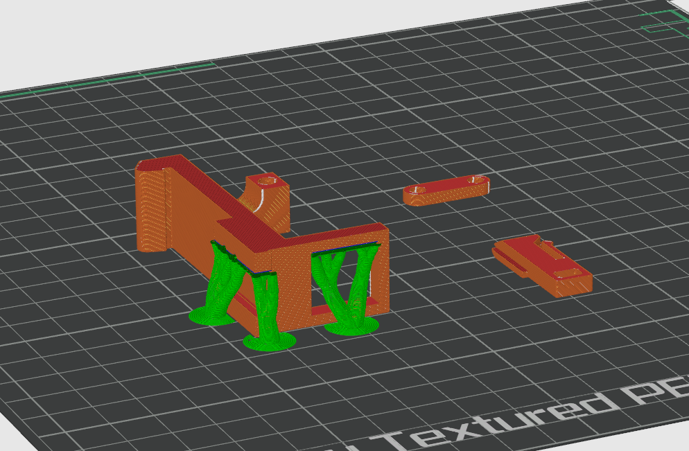 Ethernet Keystone Din Mount by creepe95 | Download free STL model ...