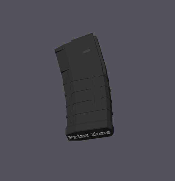 556/223 magazine keychain by Hardrocker126 | Download free STL model ...