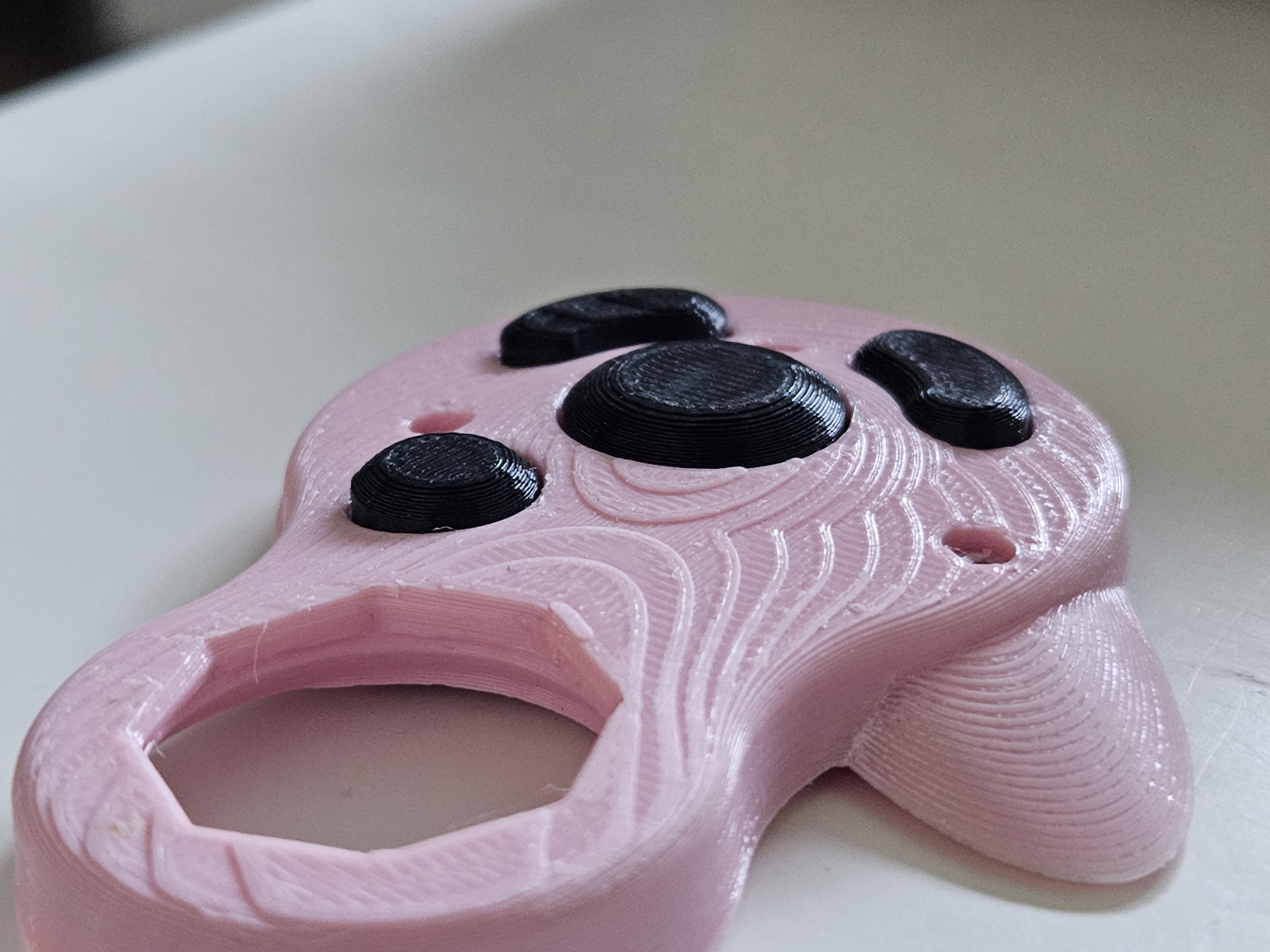 Bibben shell button and c-stick piece by Bibben | Download free STL ...