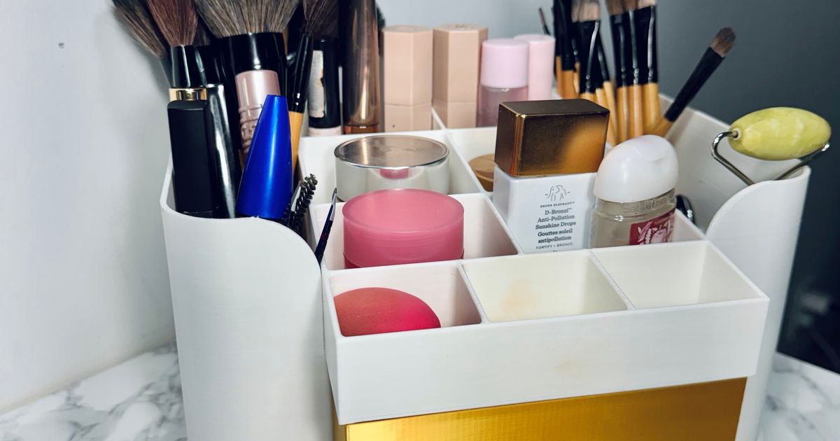 Makeup Organizer by Joe | Download free STL model | Printables.com