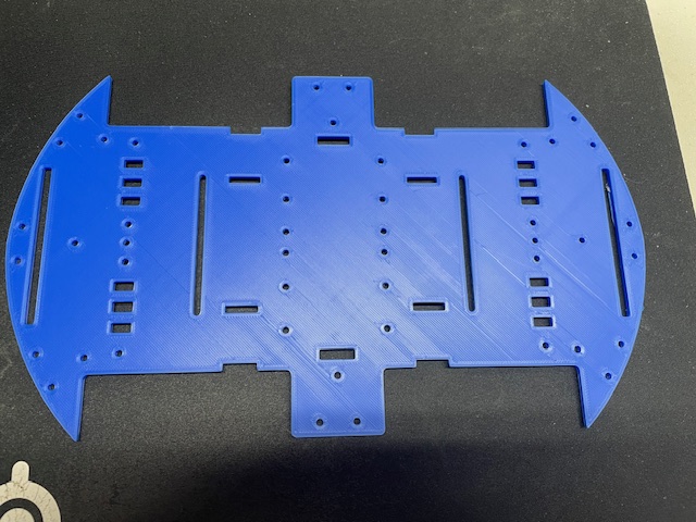 Robot Chassis with Motor Mounts by EBCrp | Download free STL model ...